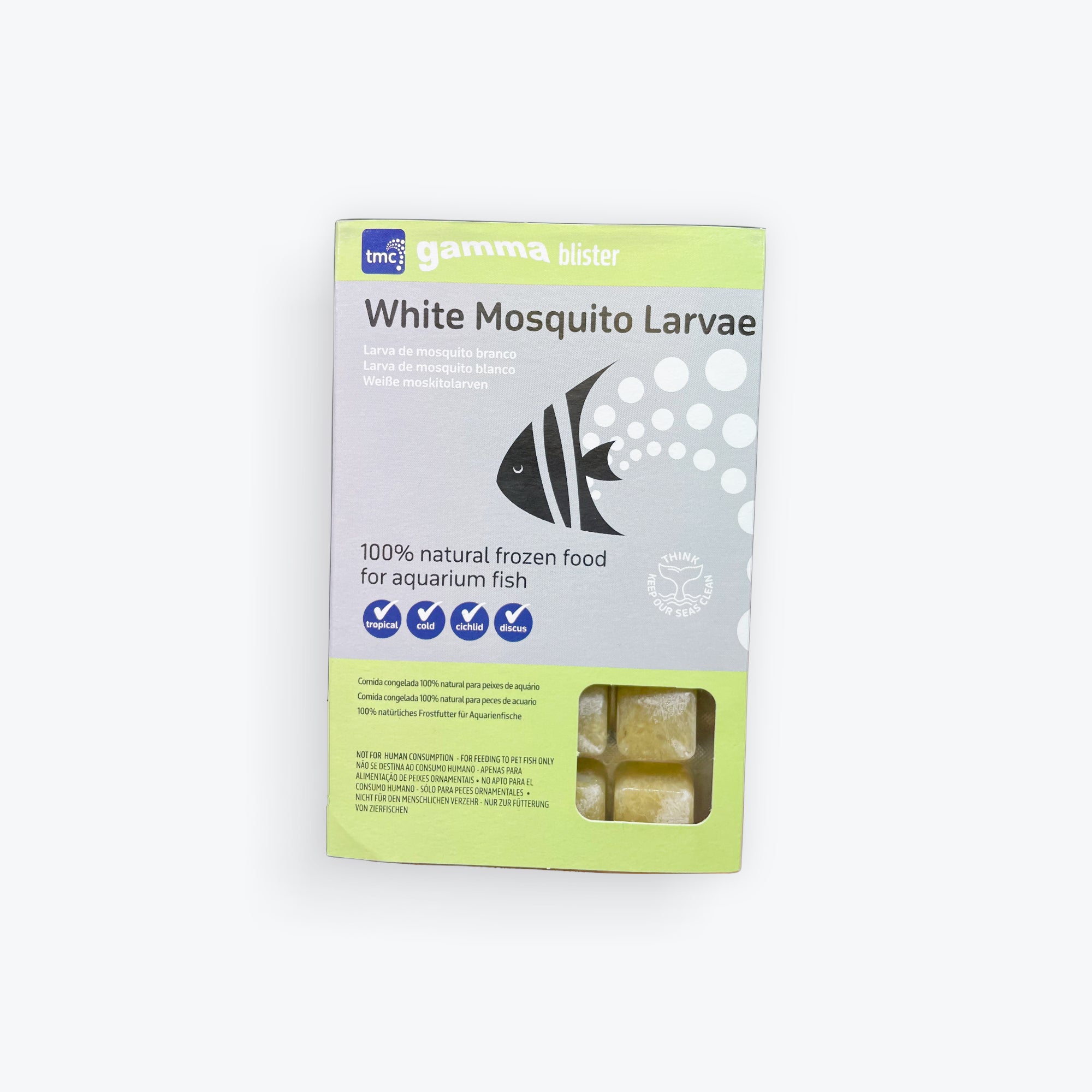 Frozen White Mosquito Larvae | OZ Exotics & Aquatics
